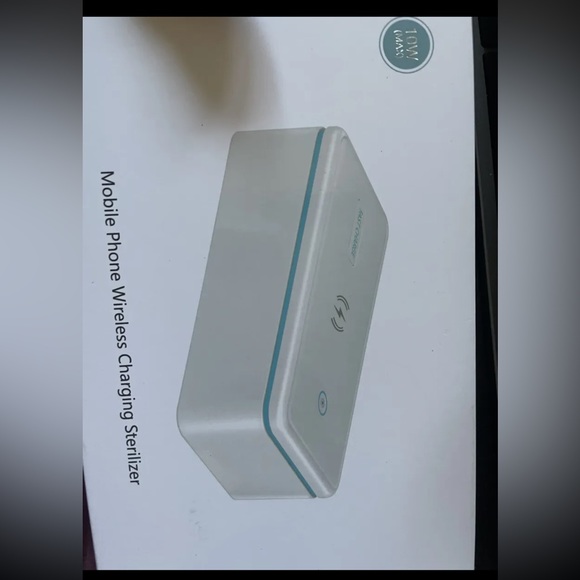 Other | Cell Phone Cleaner Box With Wireless Charging Large Capacity ...